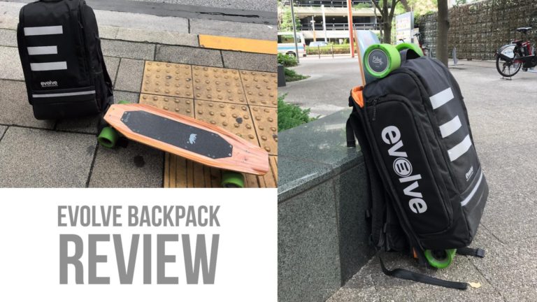 The EVOLVE BACKPACK, a Backpack for Electric Skateboards – A Review - whattodotomorrow